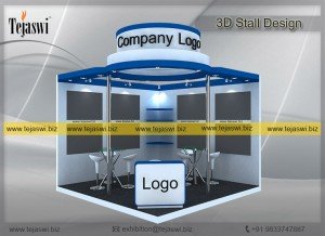 Exhibition Stall Designer India 3 Meter x 3 Meter 3d Exhibition Stall ...