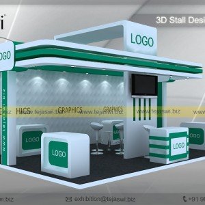 Exhibition Stall Designer India 6 Meter x 4 Meter Exhibition Stand ...